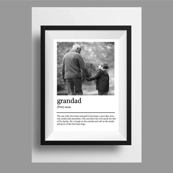 Grandad Definition Print – KC'S TEES